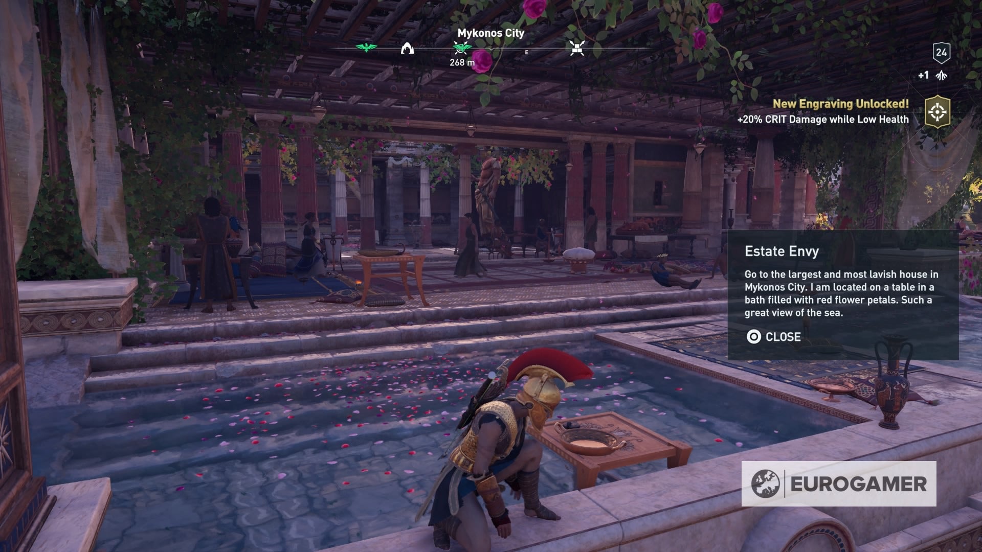 Assassin's Creed Odyssey - Estate Envy, Marbled Morale riddle solutions ...