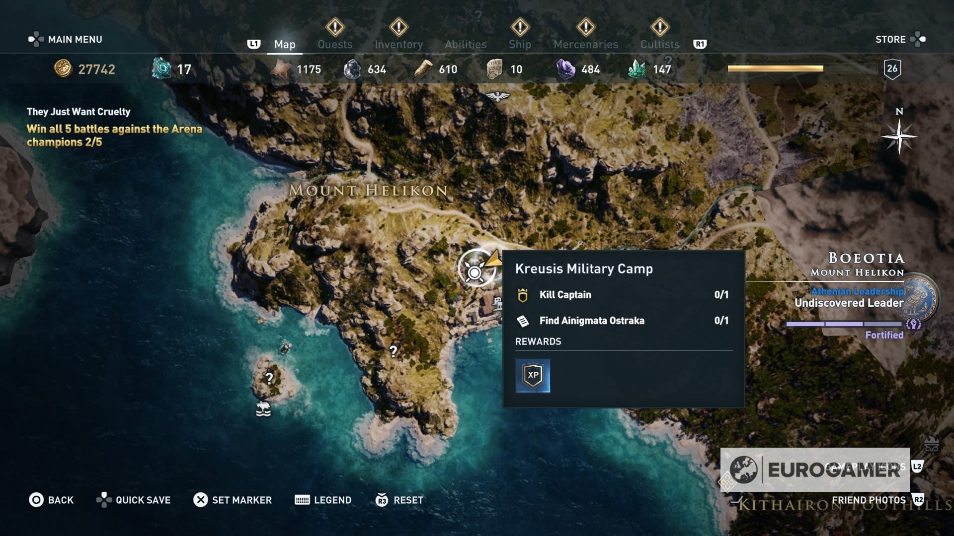 Assassin's Creed Odyssey - Pigsty, Fire in the Belly riddle solutions ...