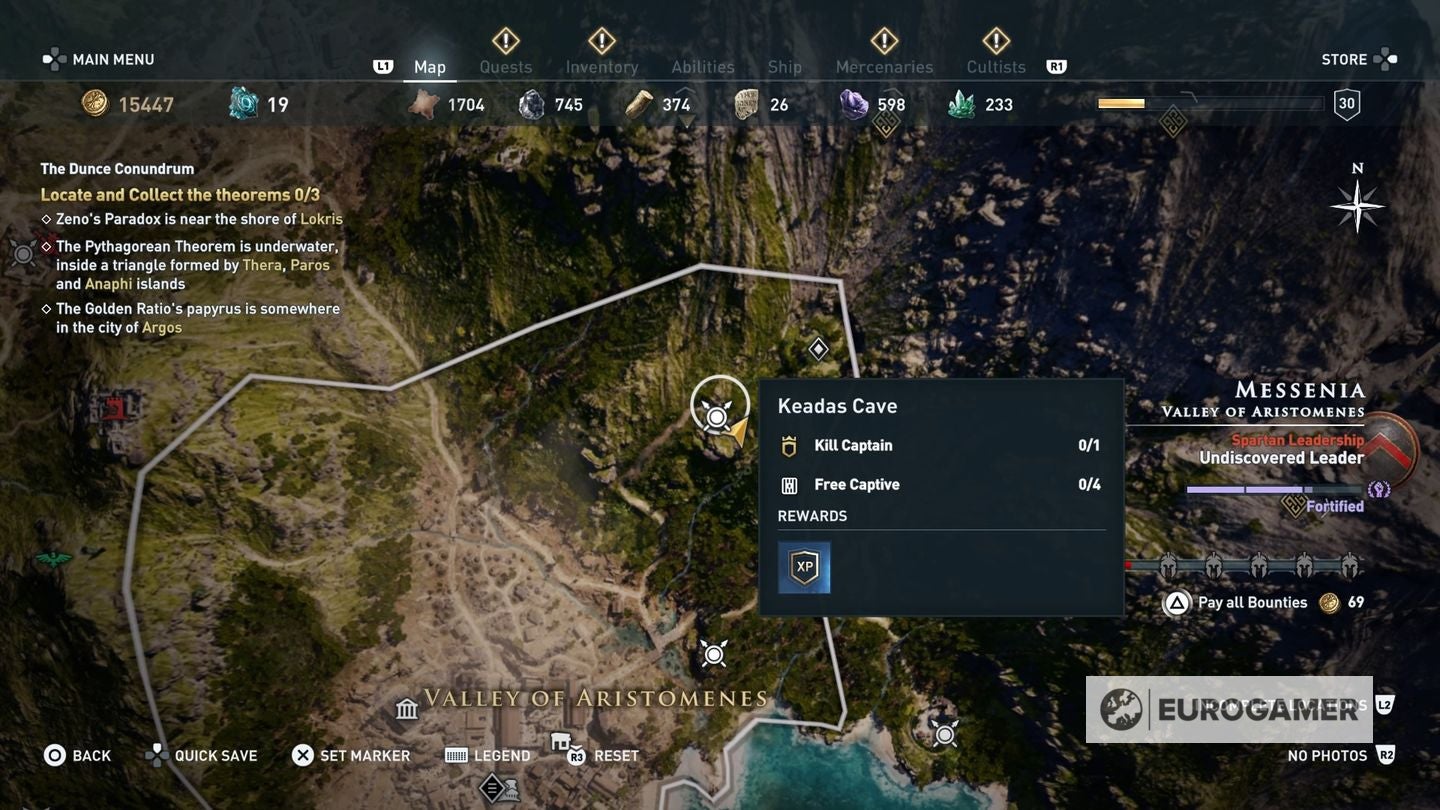 Assassin's Creed Odyssey - Procession of Bones, Tastes like Chicken ...