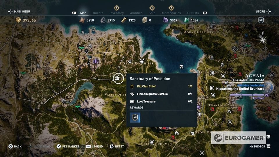 Assassin's Creed Odyssey - Belly Flop riddle solution and where to find ...