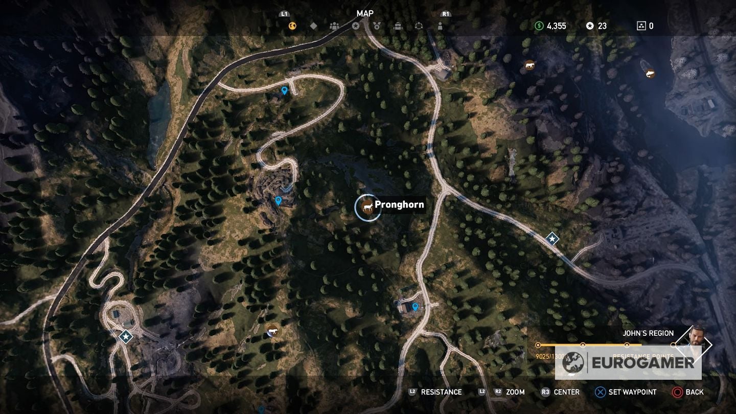 Far Cry 5 hunting: All animal locations, including bear, eagle, elk ...