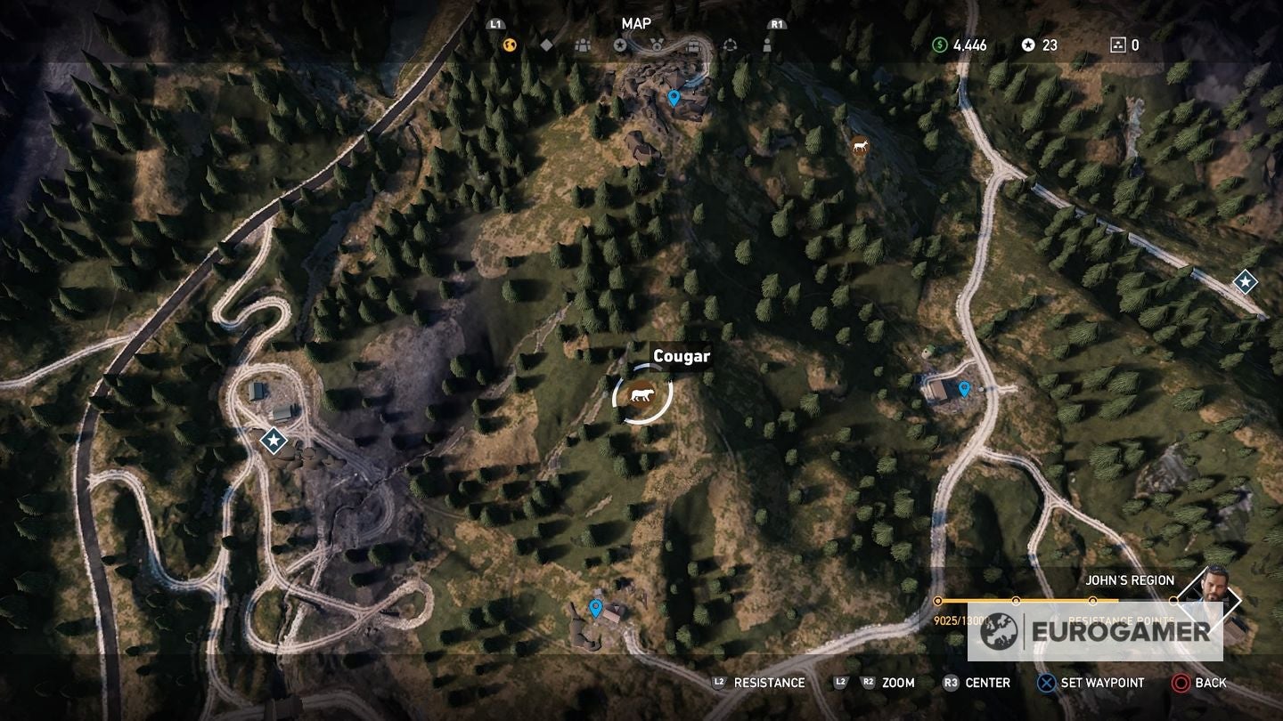 Far Cry 5 hunting: All animal locations, including bear, eagle, elk ...