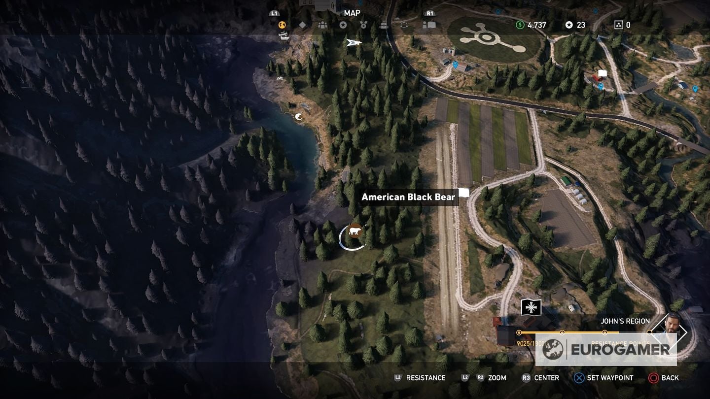 Far Cry 5 hunting: All animal locations, including bear, eagle, elk ...