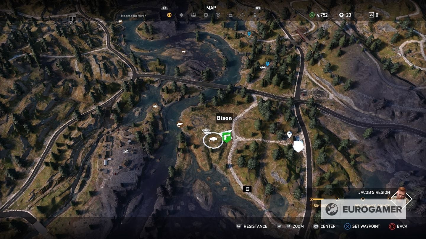 Far Cry 5 hunting: All animal locations, including bear, eagle, elk ...