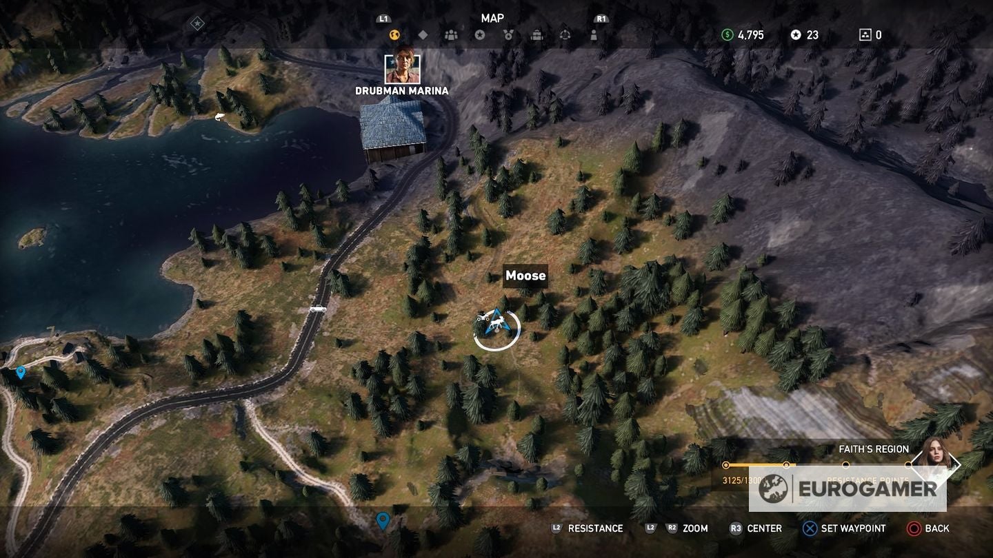 Far Cry 5 hunting: All animal locations, including bear, eagle, elk ...