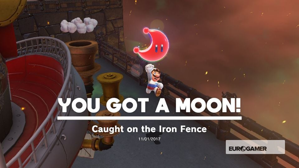 Super Mario Odyssey Bowser Kingdom Power Moons - where to find Bowser ...