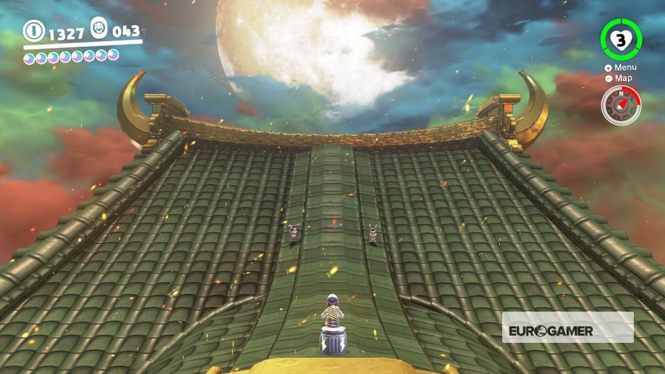 Super Mario Odyssey Bowser Kingdom Power Moons - where to find Bowser ...