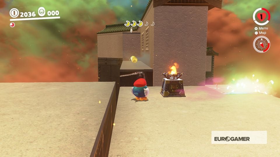 Super Mario Odyssey Bowser Kingdom Power Moons - where to find Bowser ...
