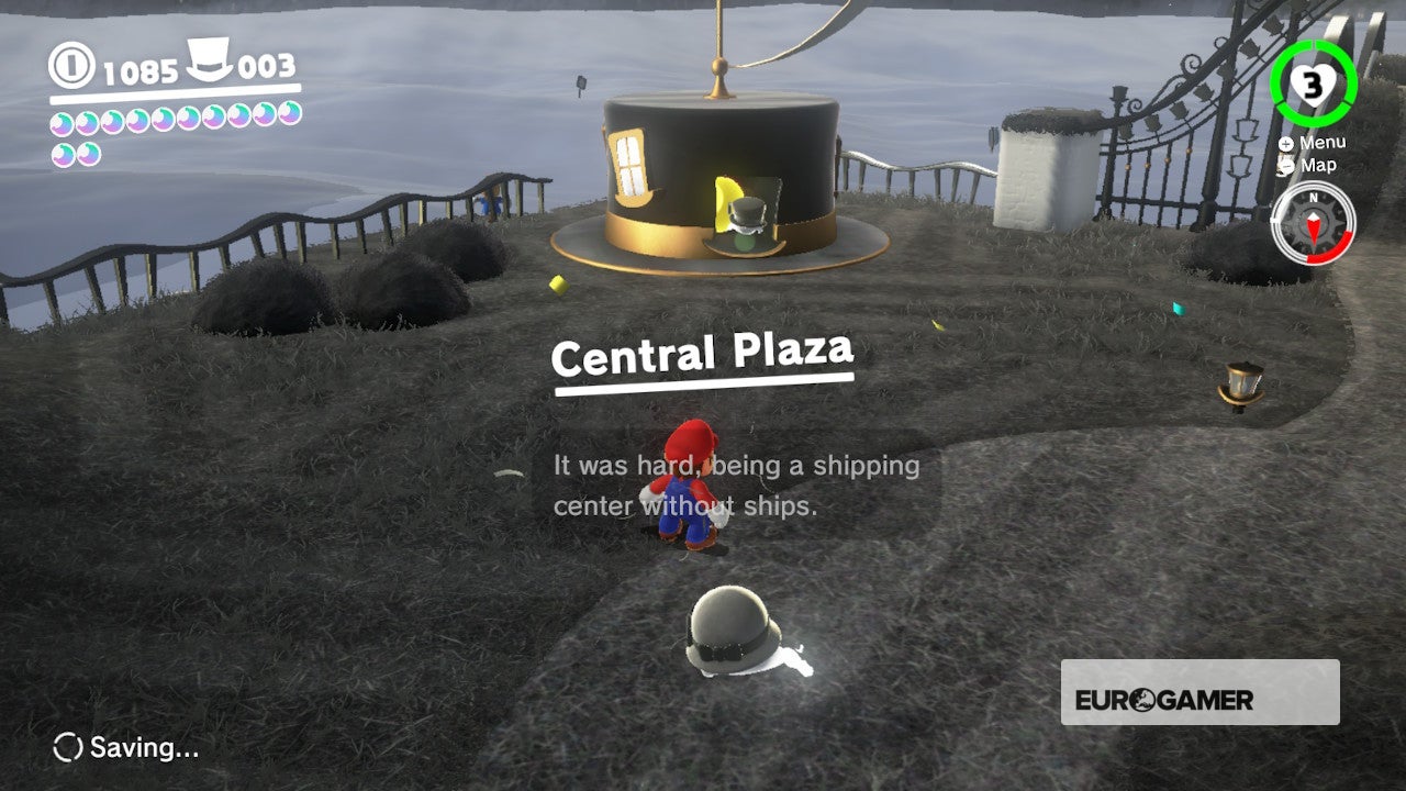 Super Mario Odyssey Cap Kingdom Power Moons - where to find Cap Kingdom ...