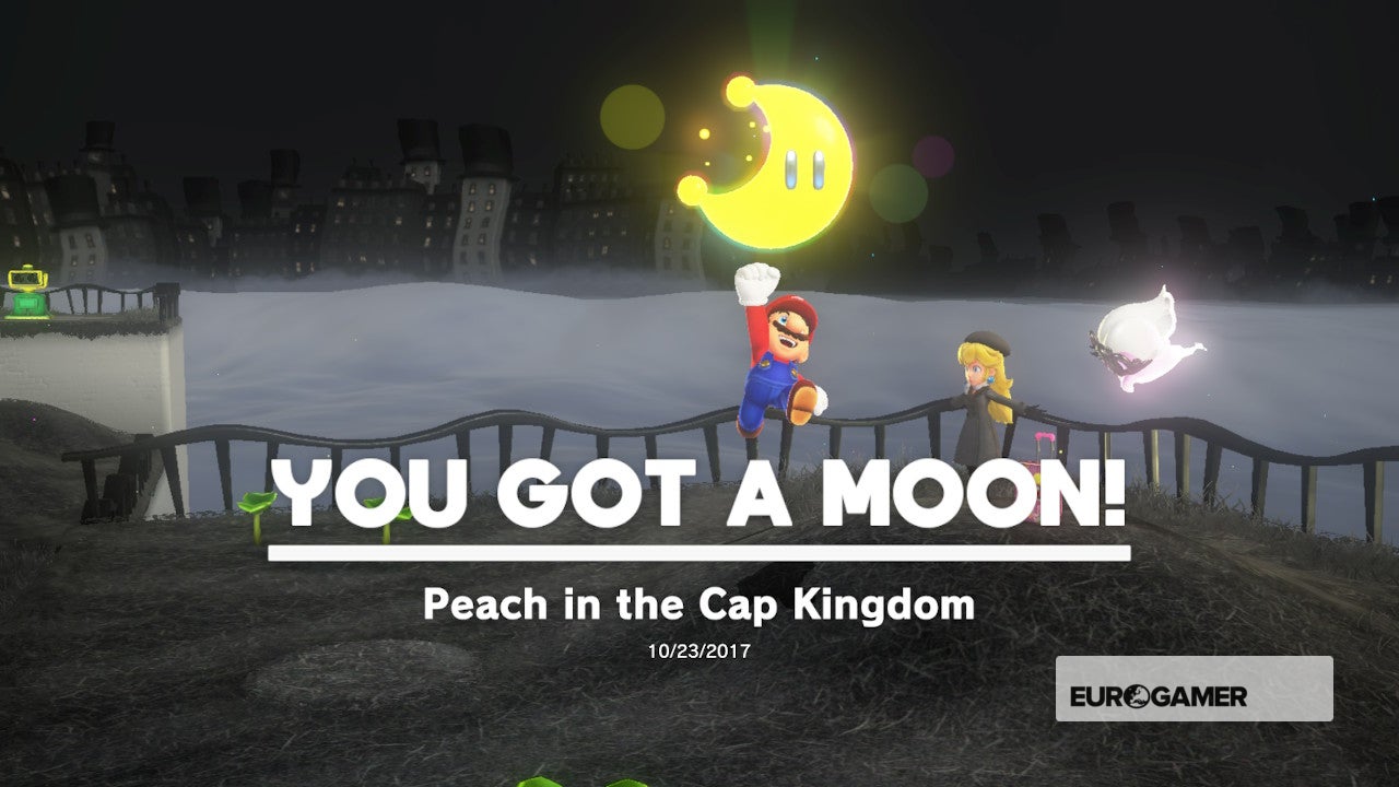 Super Mario Odyssey Cap Kingdom Power Moons - where to find Cap Kingdom ...