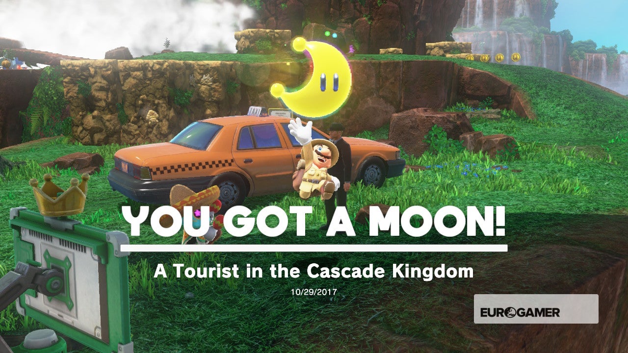 Super Mario Odyssey Cascade Kingdom Power Moons - where to find Cascade ...