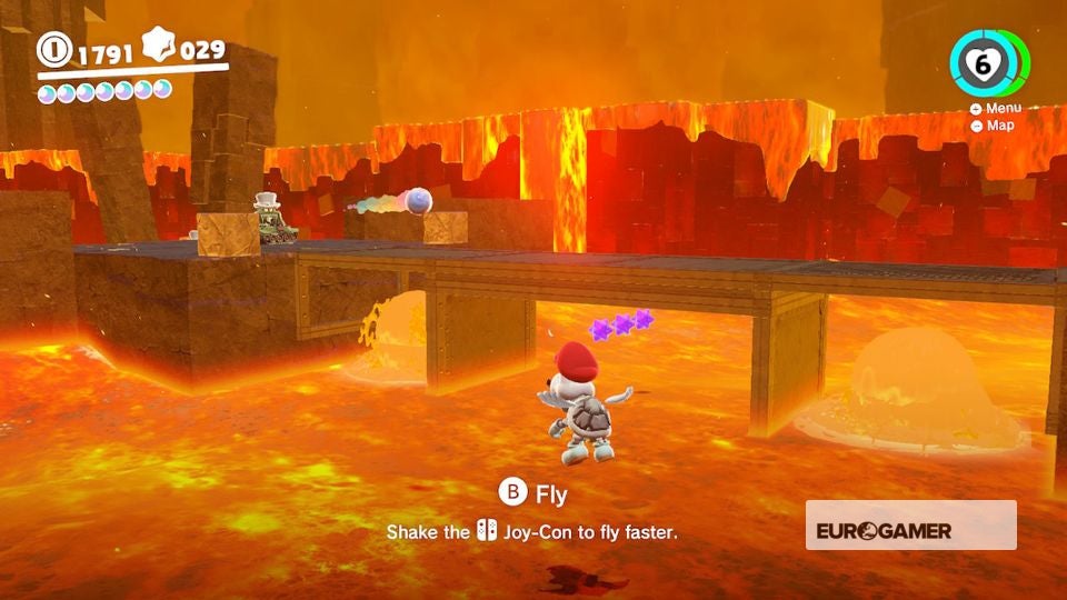 Super Mario Odyssey Moon Kingdom Power Moons - where to find Moon ...