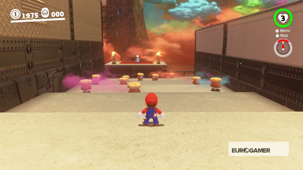 Super Mario Odyssey - Infiltrate Bowser's Castle and Start Bombing ...