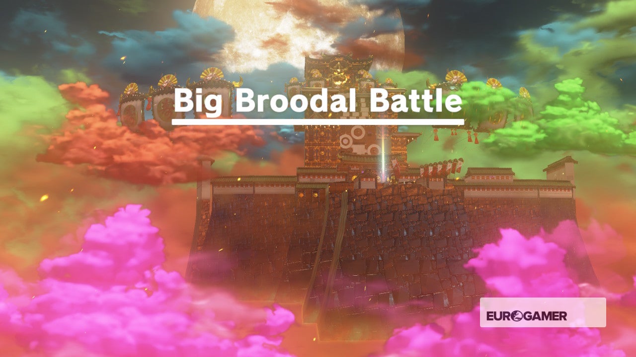 Super Mario Odyssey - Big Broodal Battle boss fight | Eurogamer.net