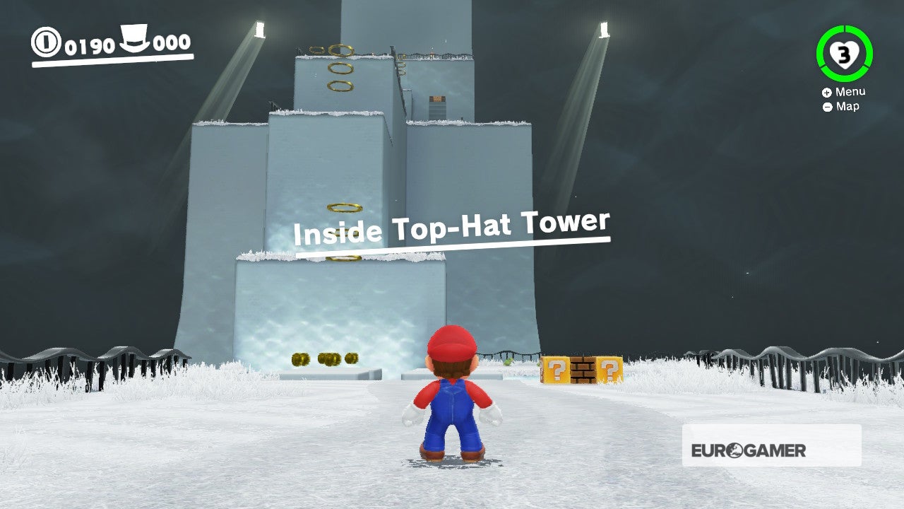 Super Mario Odyssey - First world, meeting Capy and how to beat the ...