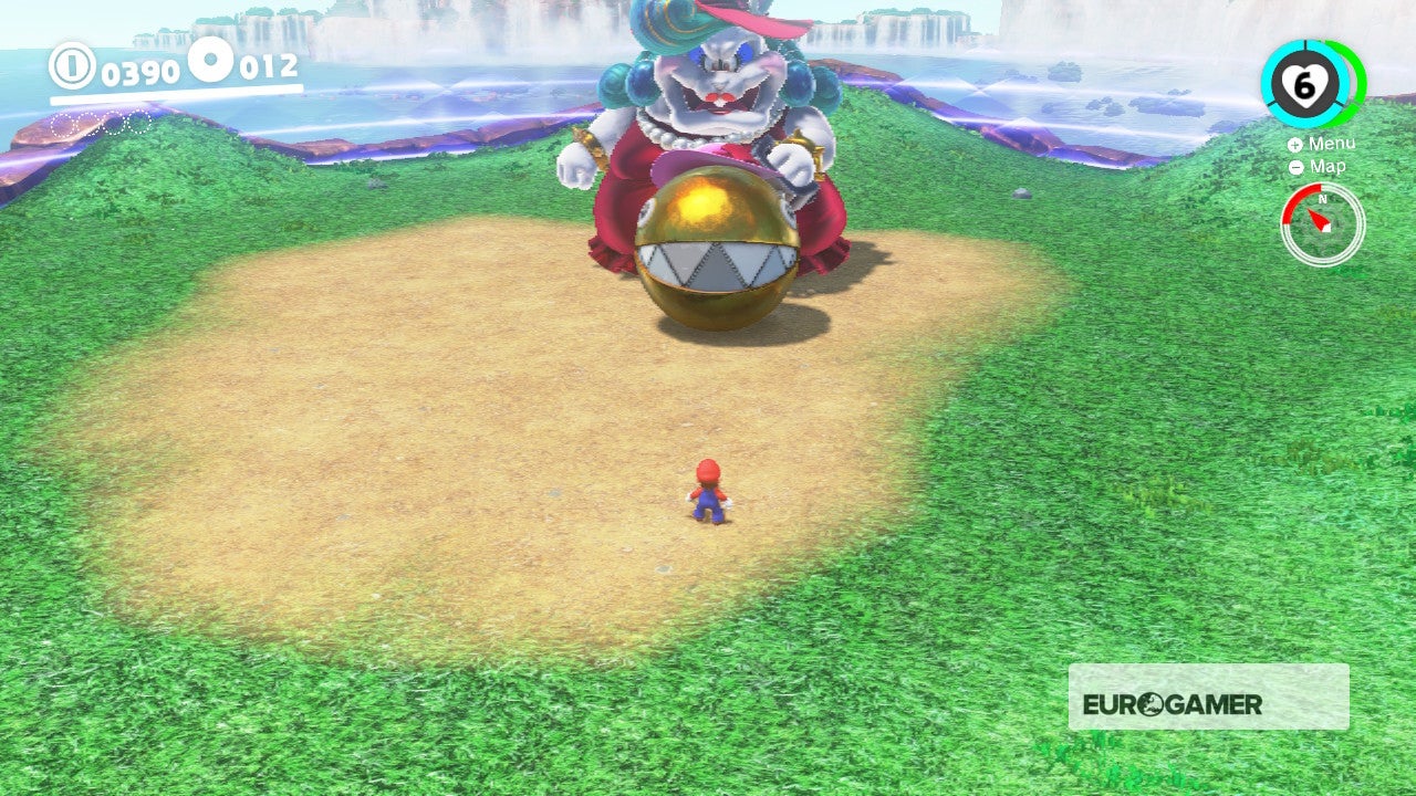 Super Mario Odyssey - How to beat the Mother Broodal boss fight with ...