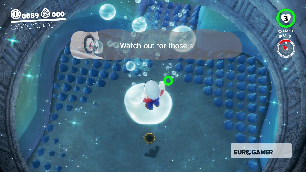 Super Mario Odyssey - Lake Lamode, Broodals over the Lake and how to ...