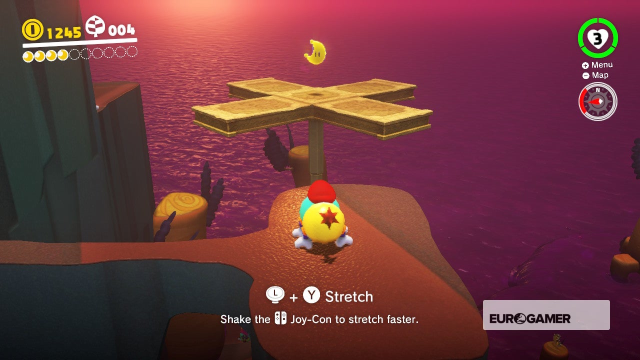 Super Mario Odyssey Lost Kingdom Power Moons - where to find Lost ...