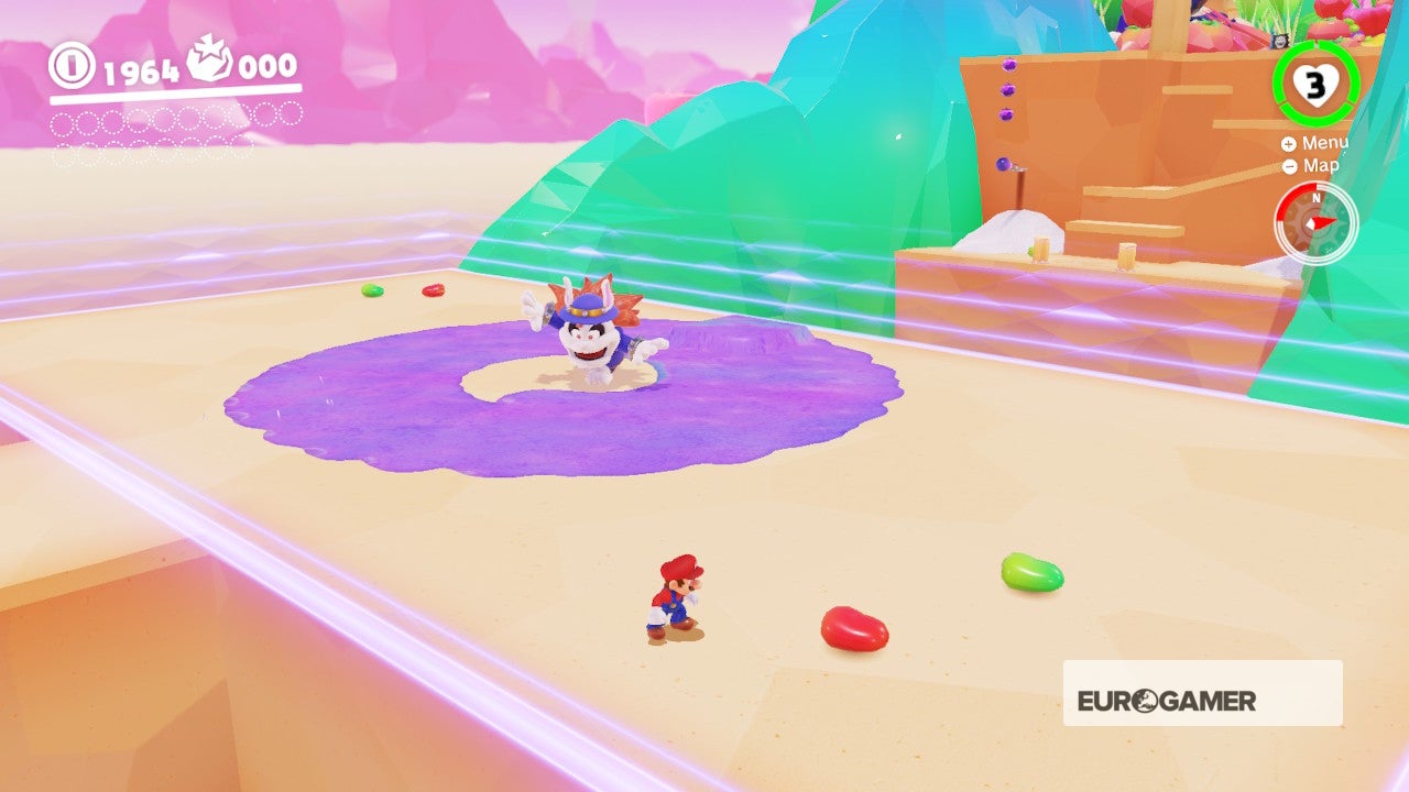 Super Mario Odyssey - Mount Volbono, The Broodals Are After Some Cookin ...