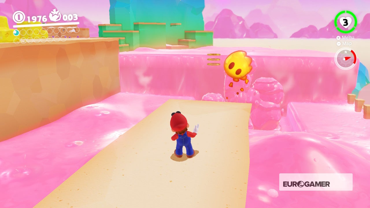 Super Mario Odyssey - Mount Volbono, The Broodals Are After Some Cookin ...