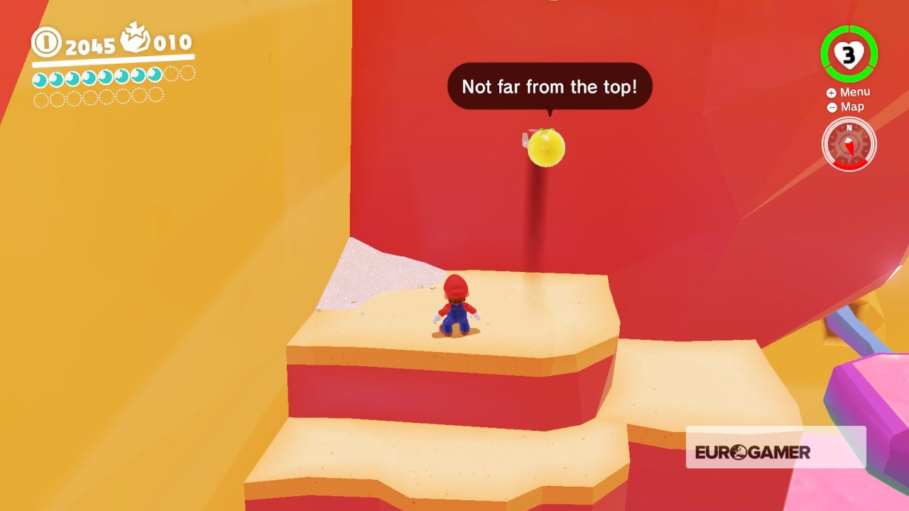 Super Mario Odyssey - Cookatiel Showdown! and Cookatiel boss encounter ...