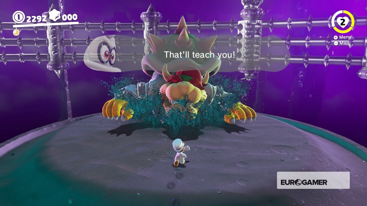 Bowser Vs Mario Final Battle