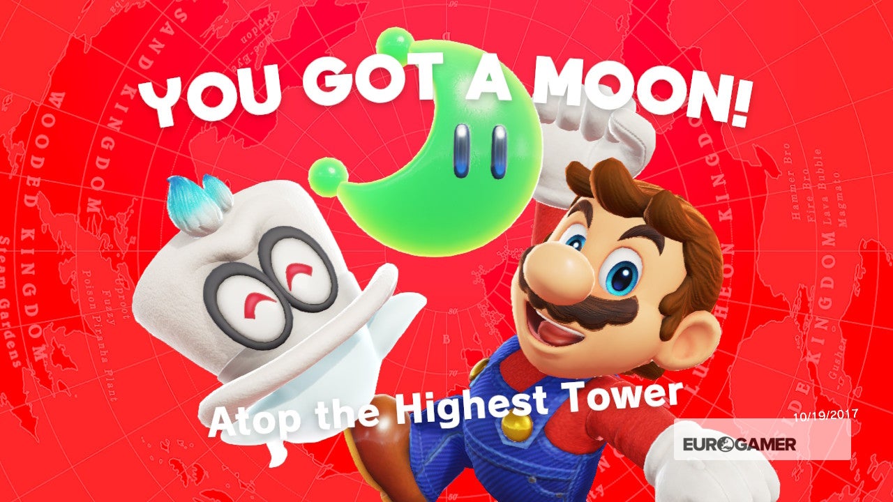 Super Mario Odyssey - Tostarena: Atop the Highest Tower | Eurogamer.net