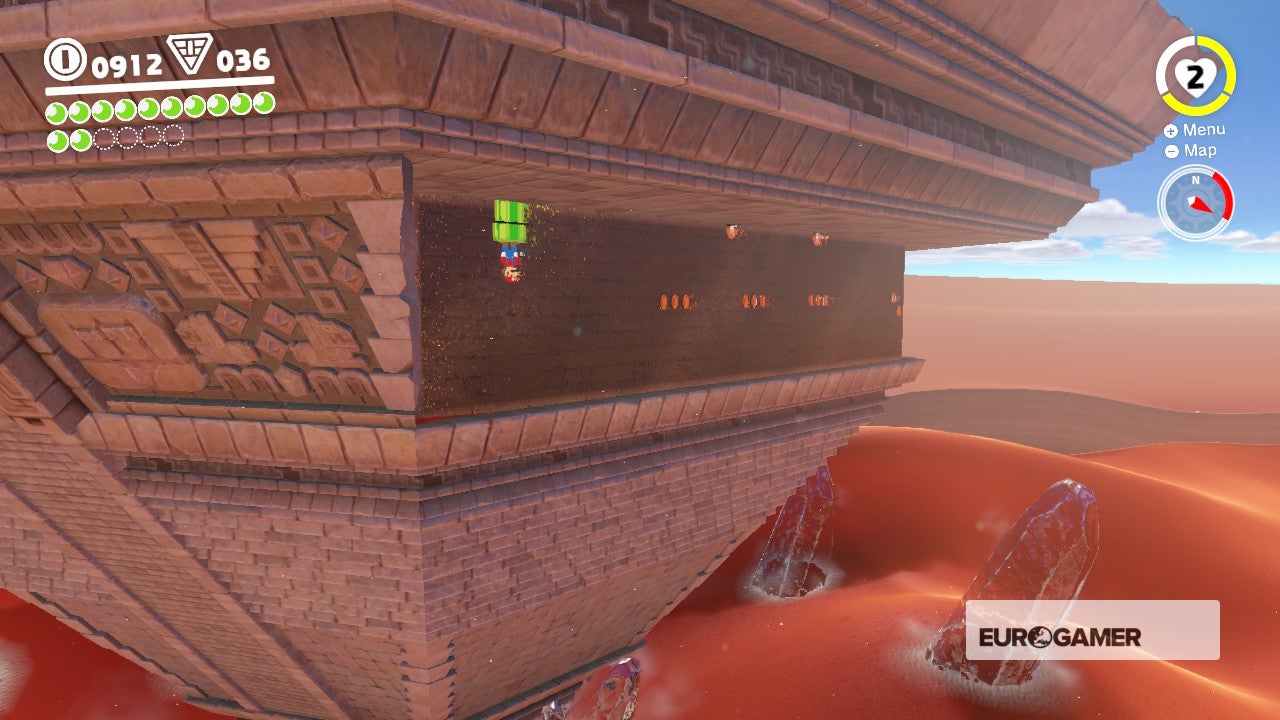 Super Mario Odyssey - Showdown in the Inverted Pyramid and how to beat ...