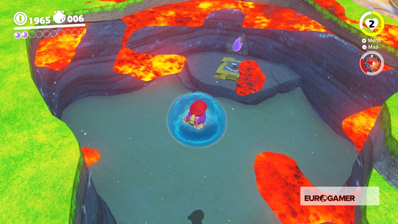 Super Mario Odyssey - Bubblaine, The Glass is Half Full! and The Squid ...