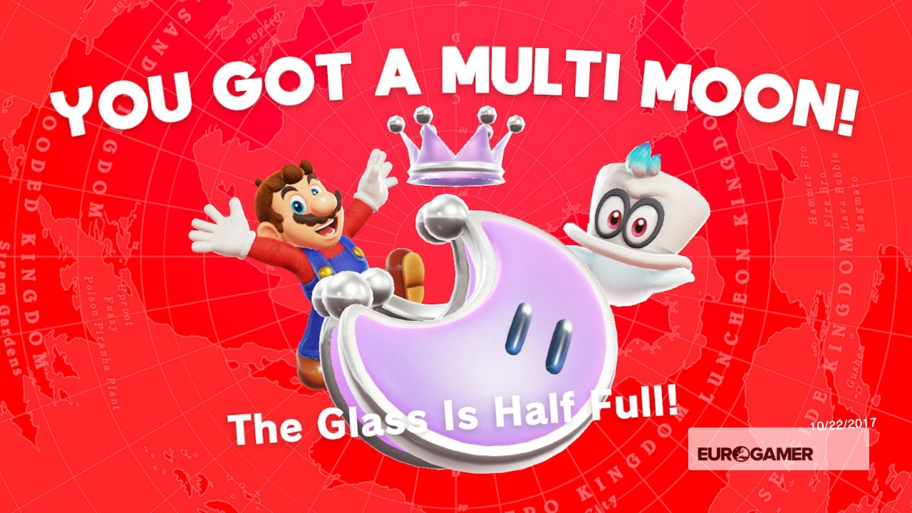 Super Mario Odyssey - Bubblaine, The Glass is Half Full! and The Squid ...