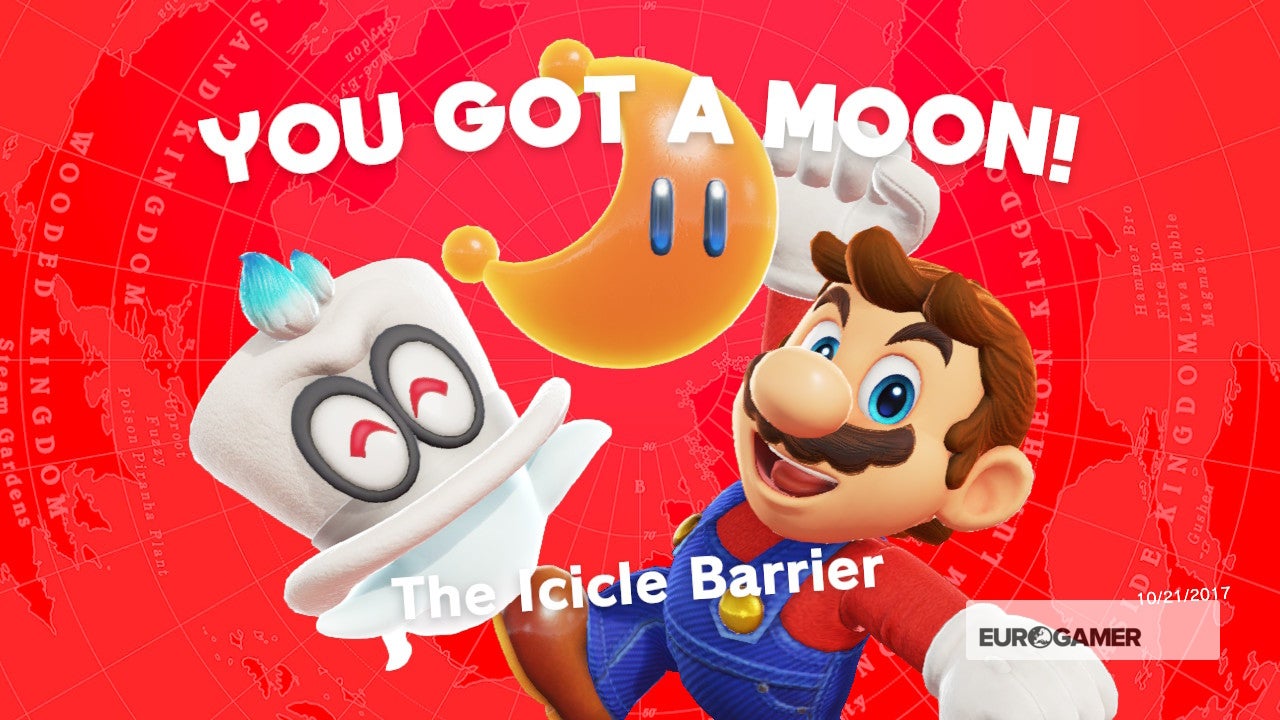 Super Mario Odyssey - The Icicle Barrier and Ice Wall Barrier ...