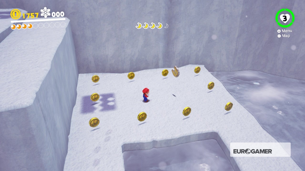 Super Mario Odyssey - The Icicle Barrier and Ice Wall Barrier ...