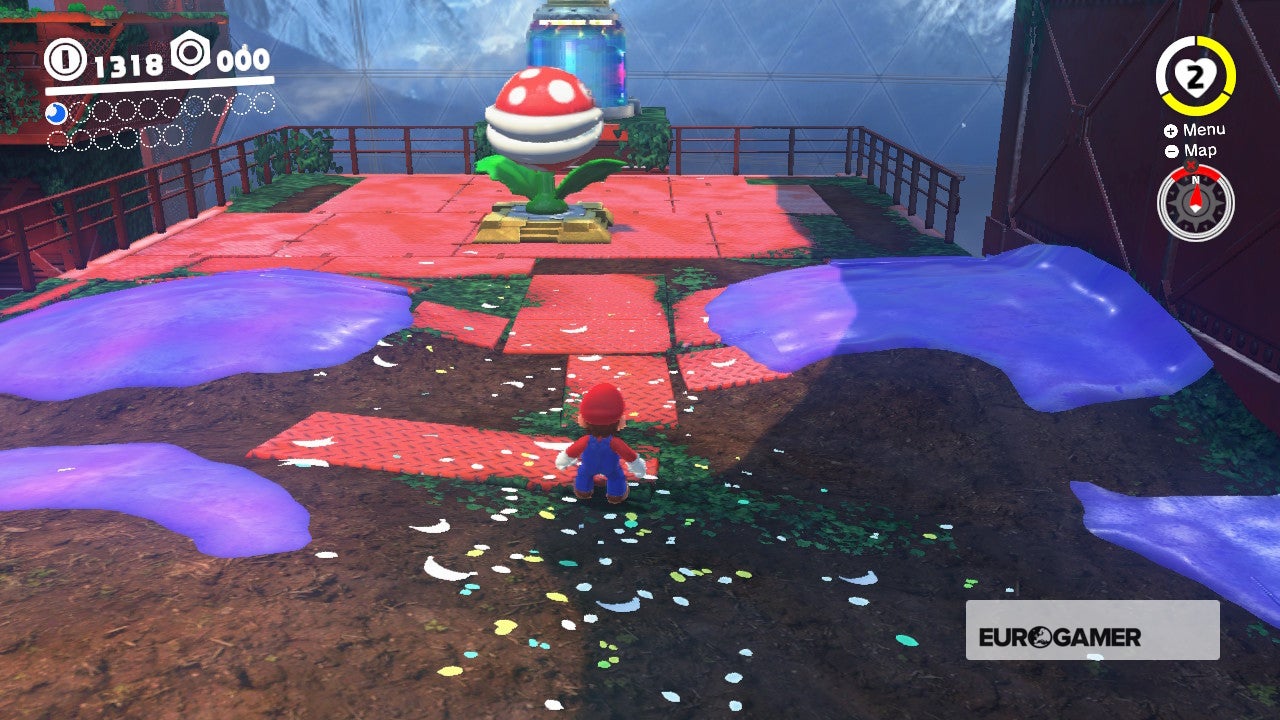 Super Mario Odyssey Wooded Kingdom Power Moons - where to find Wooded ...