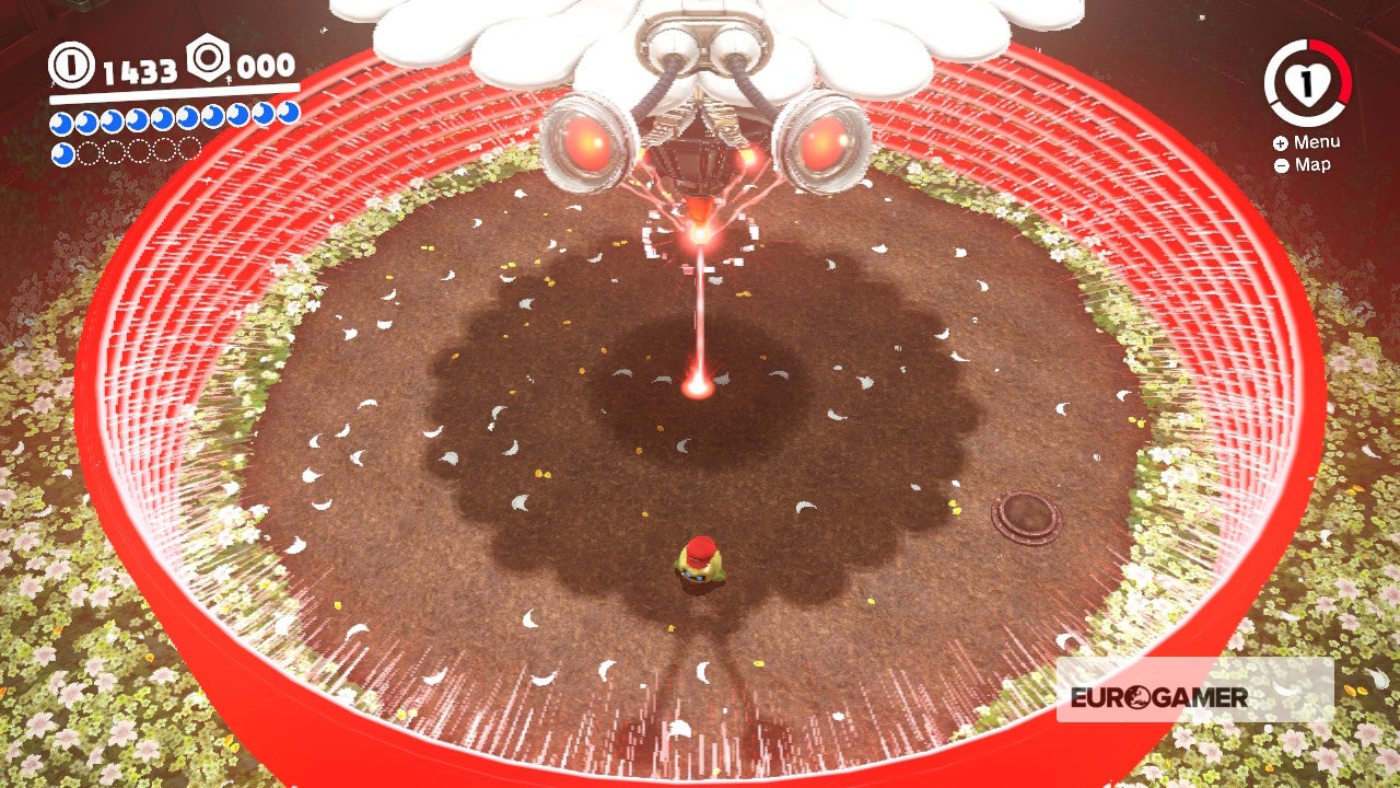 Super Mario Odyssey - Pass to the Secret Flower Field and Defend the ...