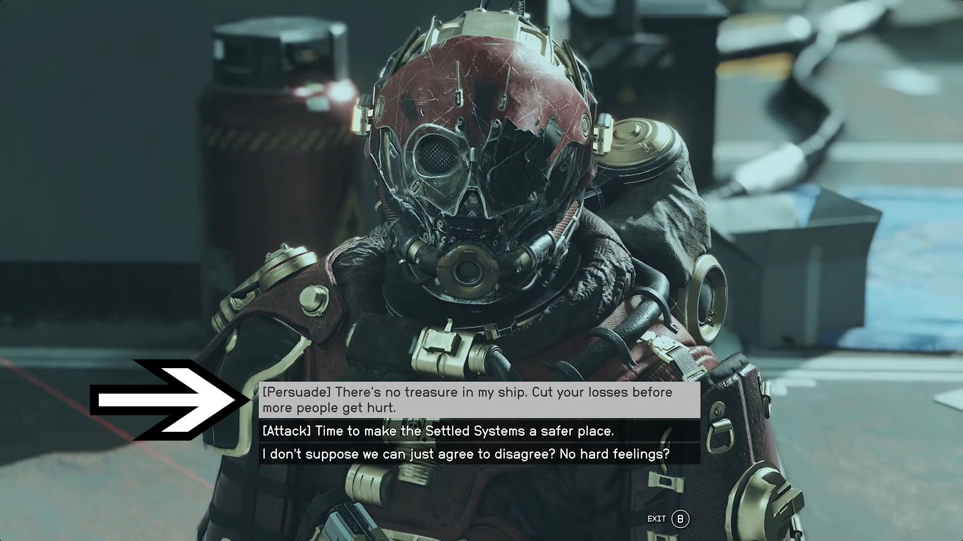 Starfield Persuasion explained | Eurogamer.net