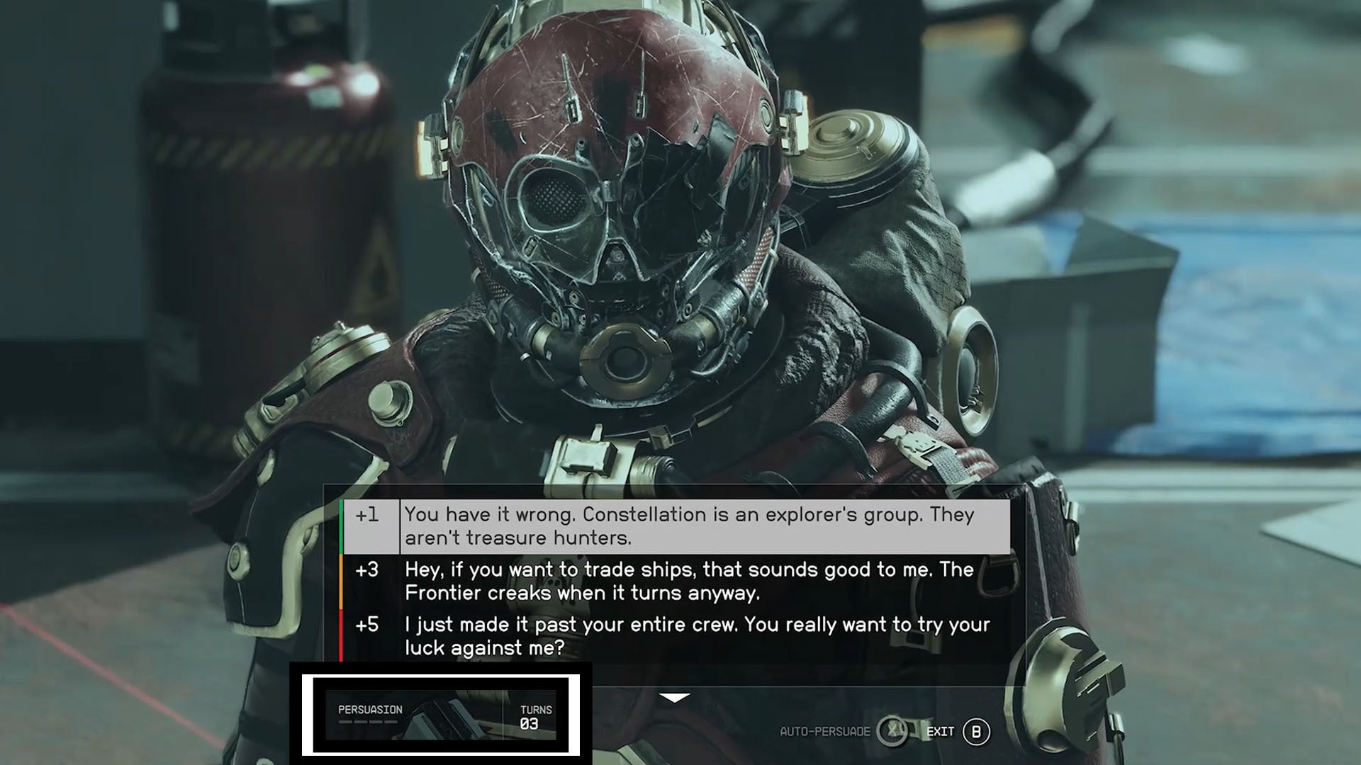 Starfield Persuasion explained | Eurogamer.net