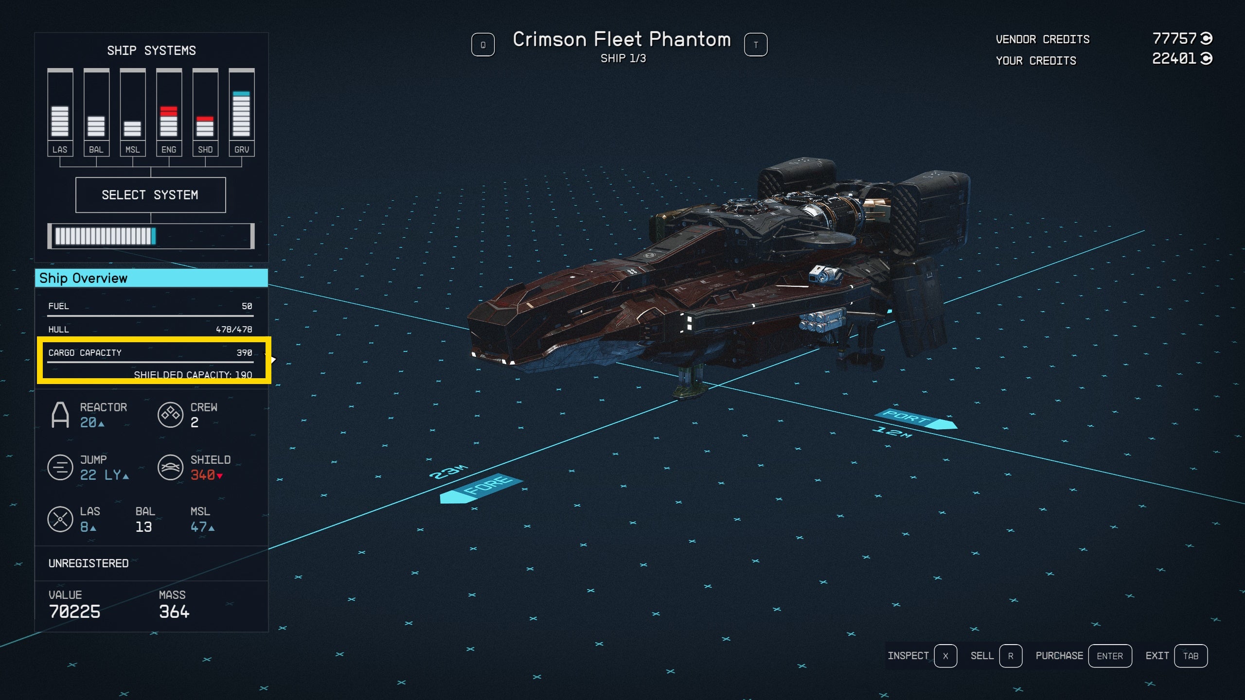 Starfield ship storage and how to increase cargo | VG247