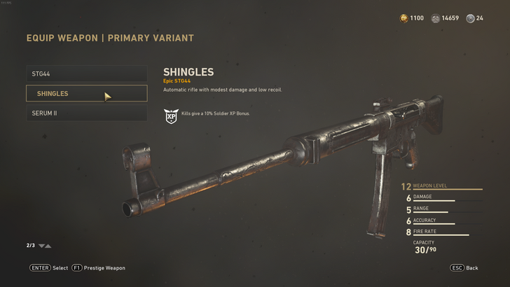 Call of Duty: WW2 - all weapon variants and skins currently in the game ...