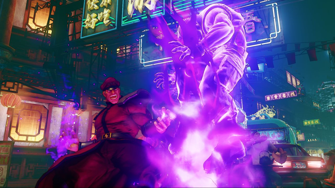 Watch M. Bison flex his psycho power muscles in new Street Fighter 5 ...