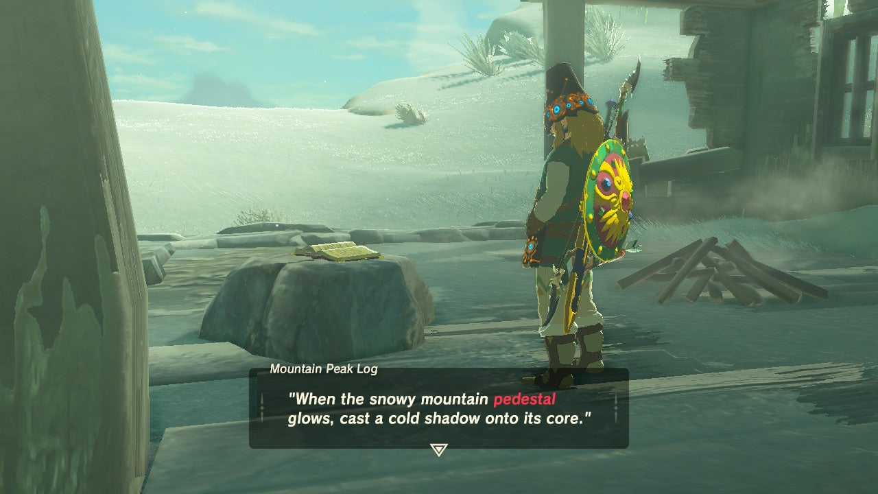 Zelda - Suma Sahma and Secret of the Snowy Peaks quest solution in ...