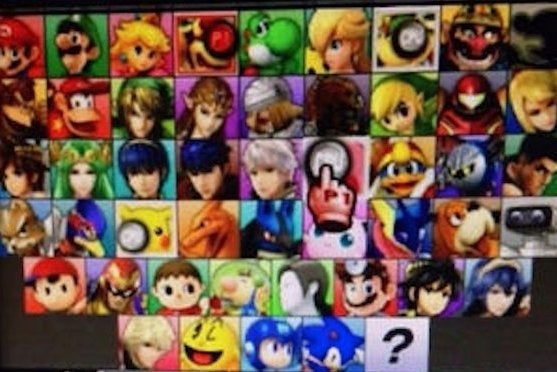 Smash Bros Roster Leak