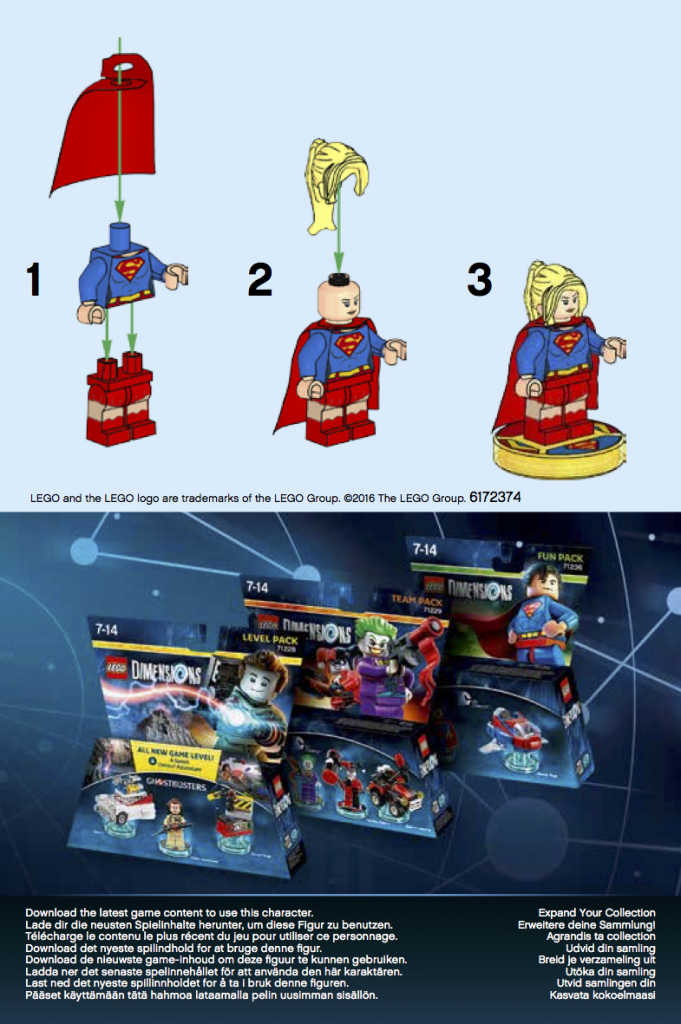 Supergirl spotted for Lego Dimensions | Eurogamer.net