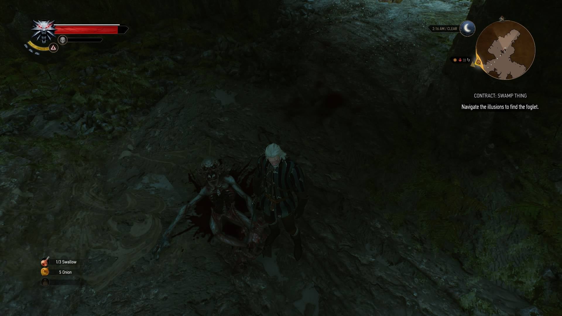 The Witcher 3: Swamp Thing Contract | VG247