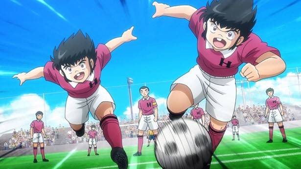 A catapulta infernal no trailer de Captain Tsubasa: Rise of New ...