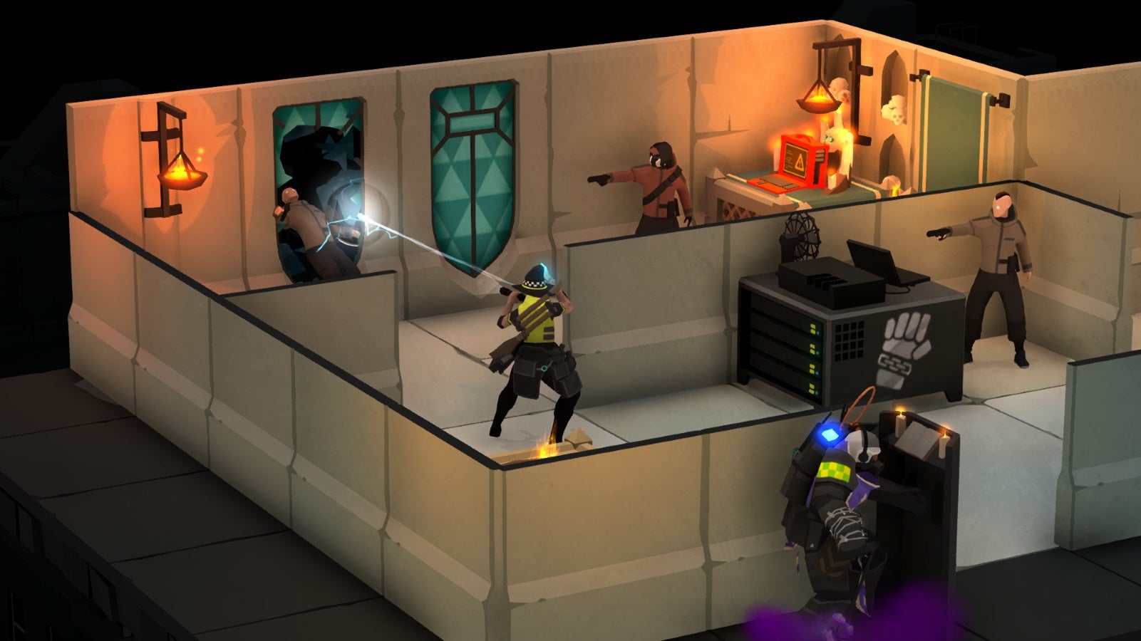 Watch wizard-cops at work in Tactical Breach Wizards | Rock Paper Shotgun