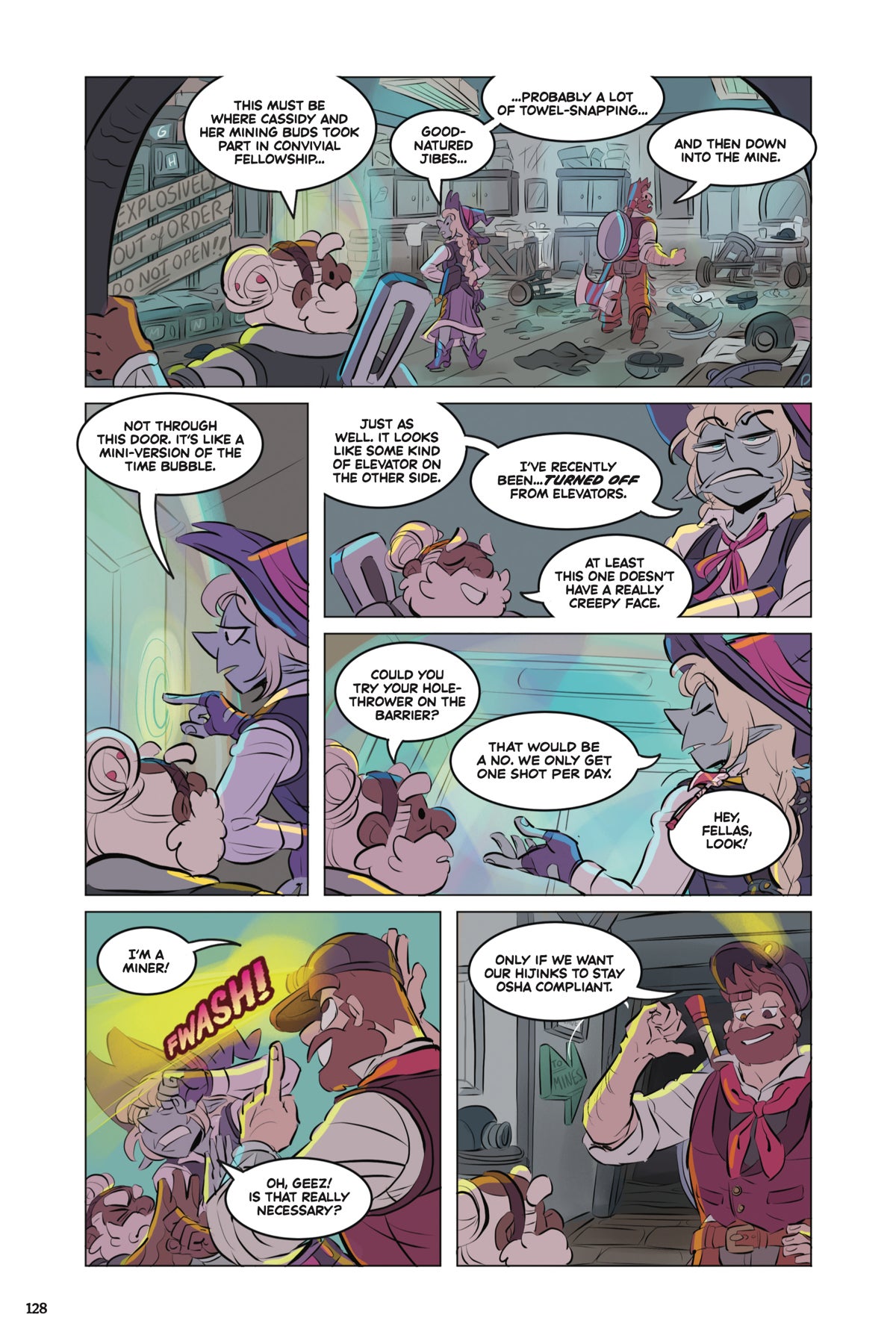 Time keeps on slipping in this exclusive preview of The Adventure Zone ...
