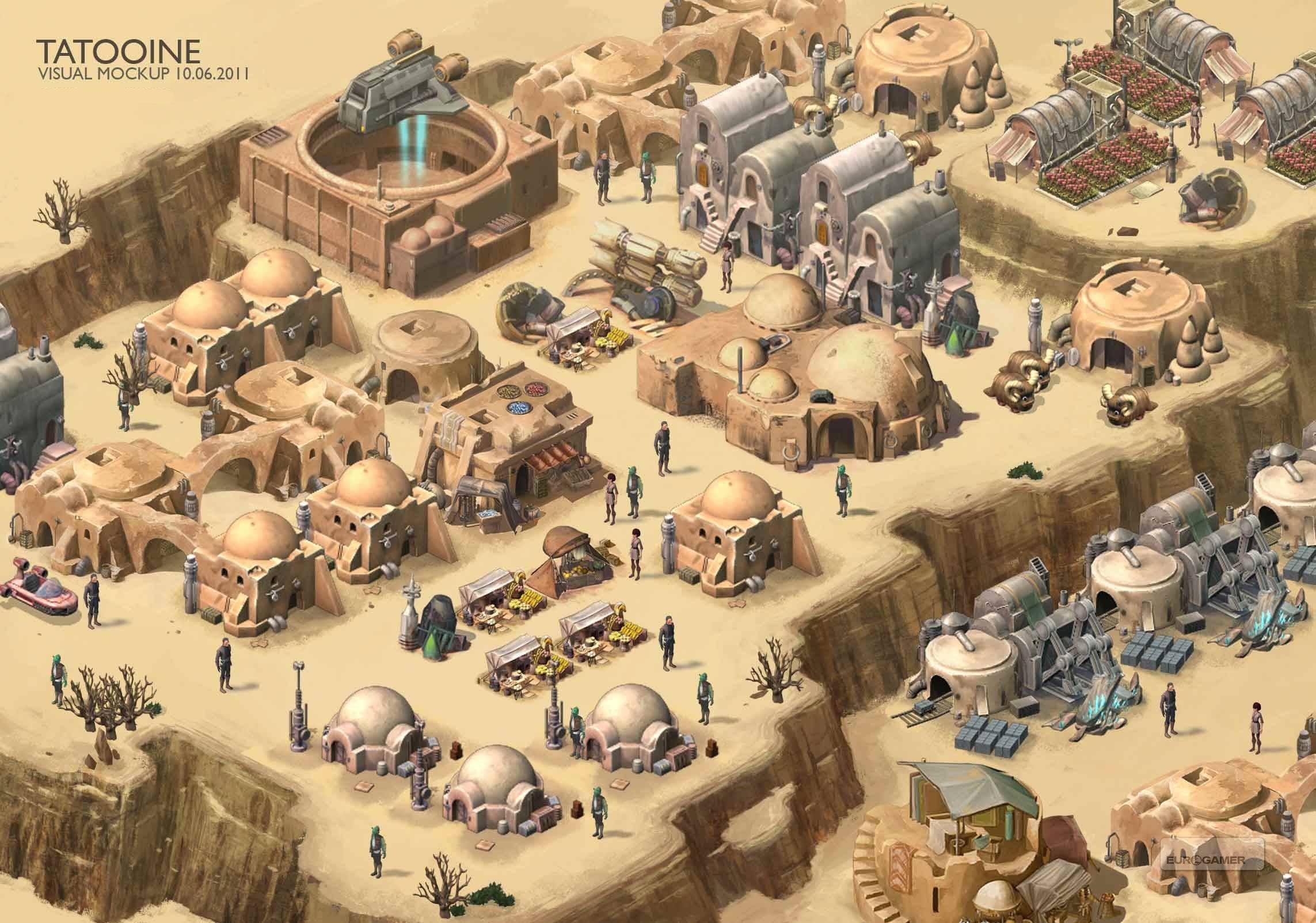 Star Wars Outpost revealed: a galaxy far, far away "meets Settlers of ...