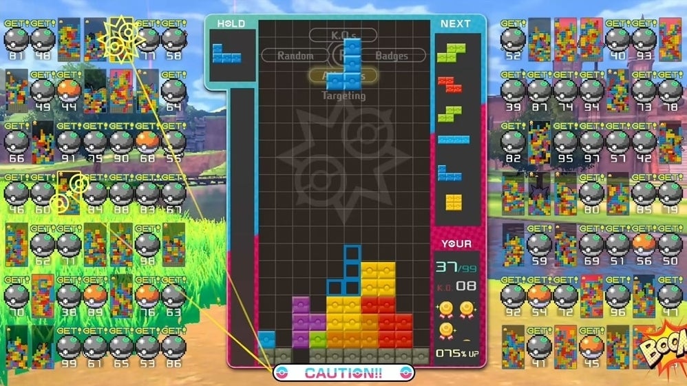 Tetris 99's next limited-time event celebrates Pokémon Sword and Shield ...