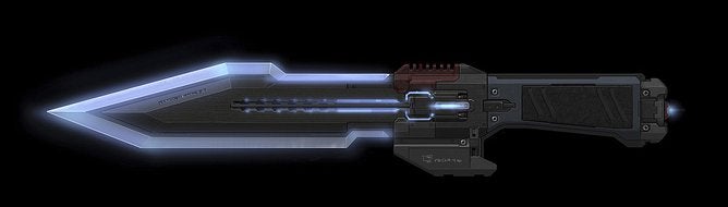 Weapons in DUST 514 include an autocannon, plasma rifle, and a cool ...