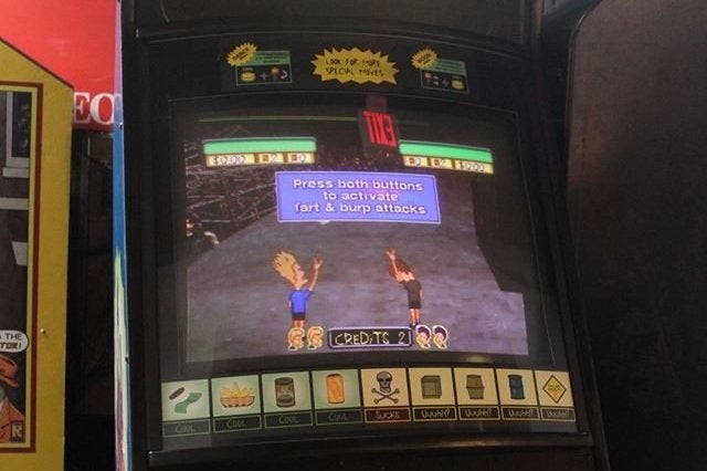 The Beavis and Butt-Head arcade game prototype - restored | Eurogamer.net
